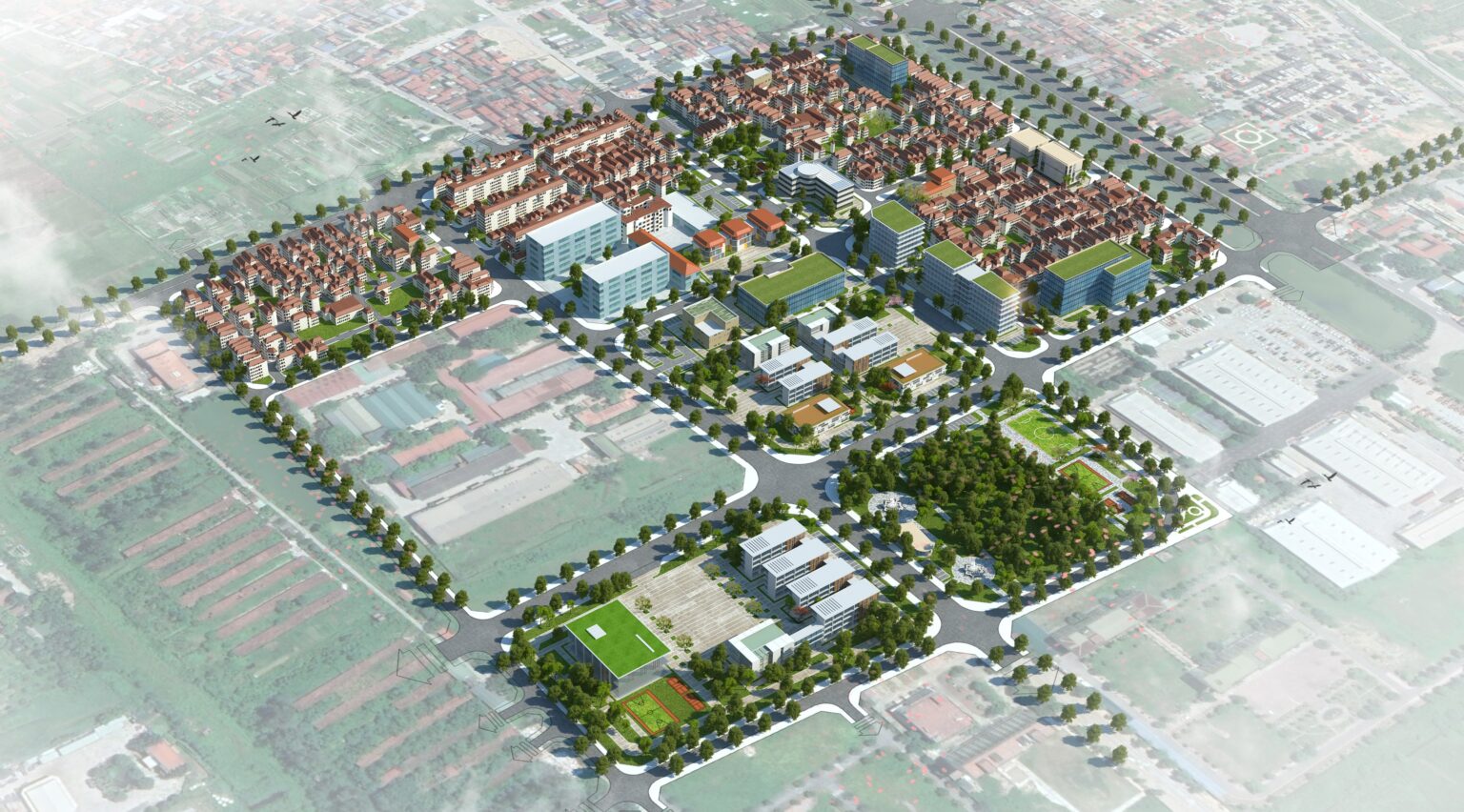 Bản đồ Quy hoạch chi tiết 1/500 khu vực dân cư thuộc ô quy hoạch V2.7 phân khu đô thị N5 thị ...